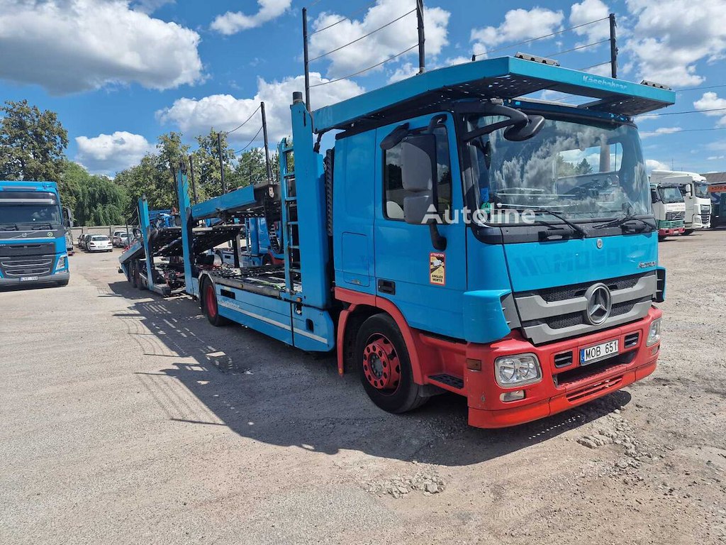Mercedes-Benz autotransporter + prikolica autotransportera