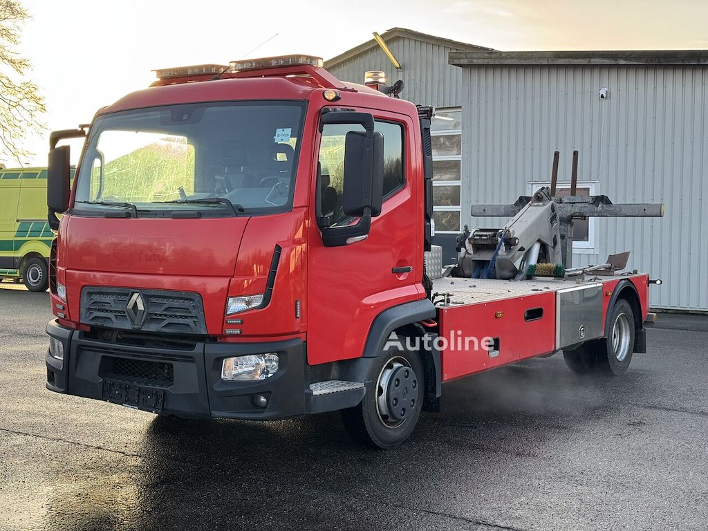 Renault D180 OMARS Abschlepp + Vollauto. HUBBRILLE šlep auto