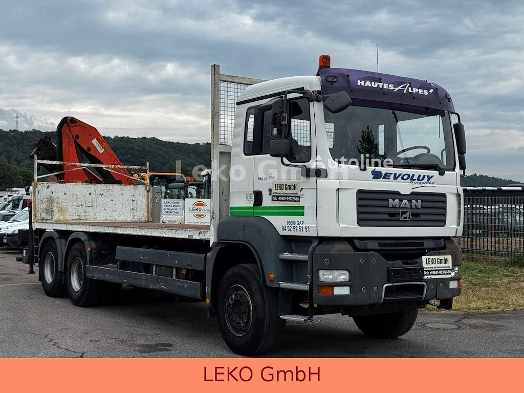 MAN TGA 33.360 kamion platforma