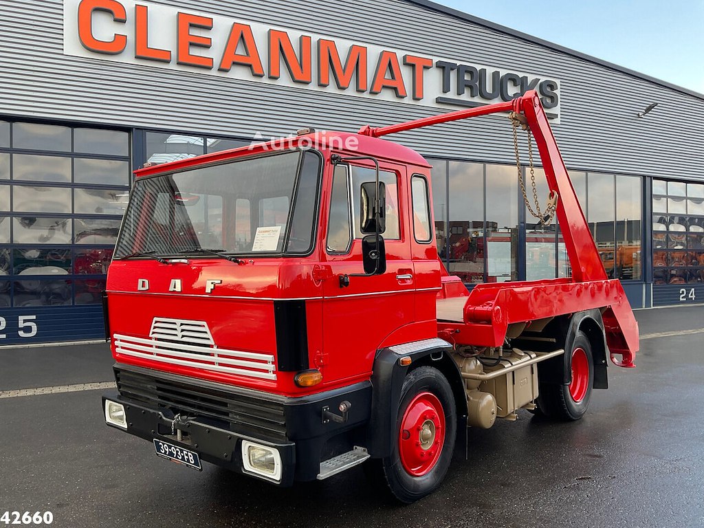 DAF FA 1600 DF 485 14 Ton portaalarmsysteem Oldtimer kamion autopodizač kontejnera