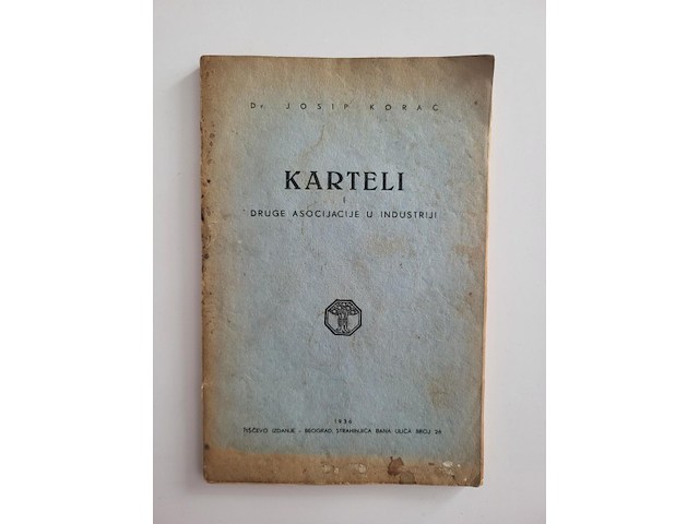 Josip Korac - Karteli 1936