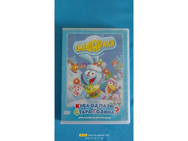 DVD CRTANI FILM - SMESARIKI KUDA ODLAZI STARA GODINA