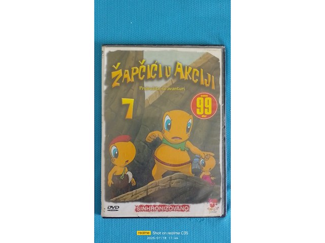 DVD CRTANI FILM - ZAPCICI U AKCIJU 07