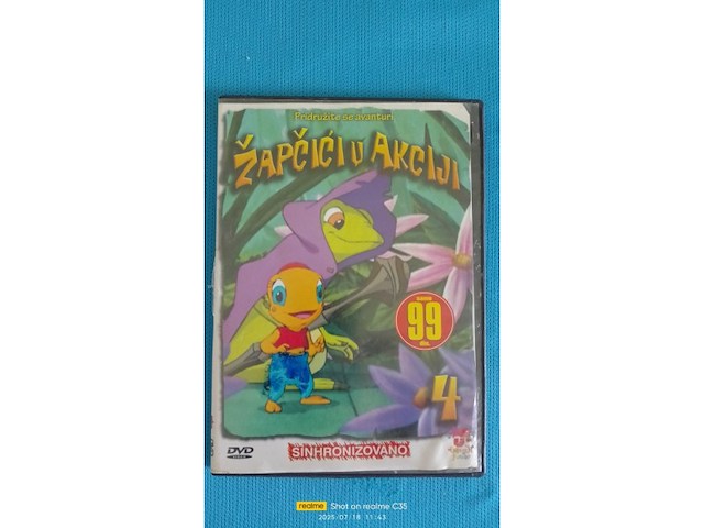 DVD CRTANI FILM - ZAPCICI U AKCIJU 04