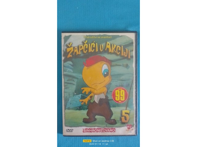 DVD CRTANI FILM - ZAPCICI U AKCIJU 05