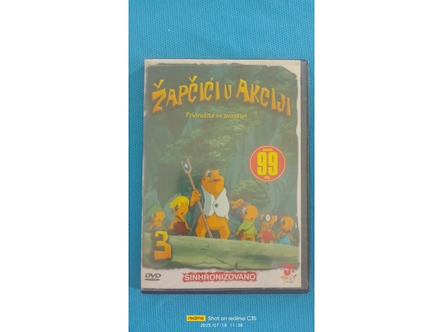 DVD CRTANI FILM - ZAPCICI U AKCIJU 03