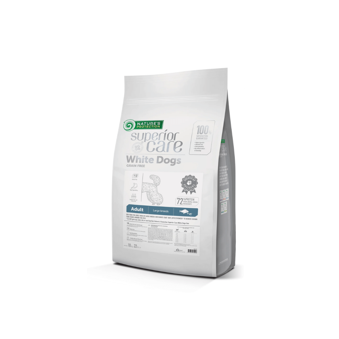 NPSC White dogs, White fish adult 10kg