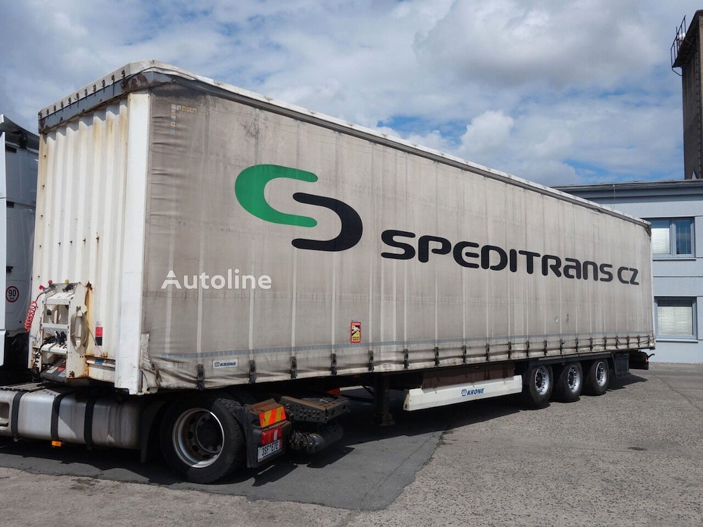 Krone SD MEGA, Liftachse, XL poluprikolica sa kliznom ceradom