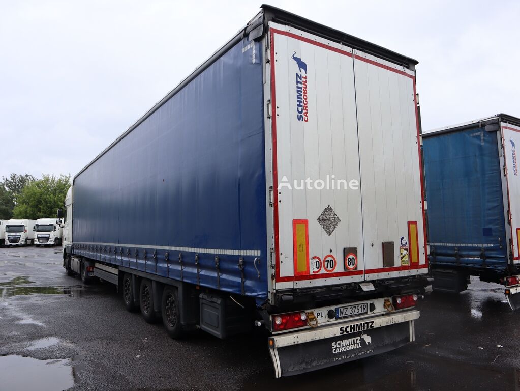 Schmitz Cargobull VARIOS poluprikolica sa kliznom ceradom