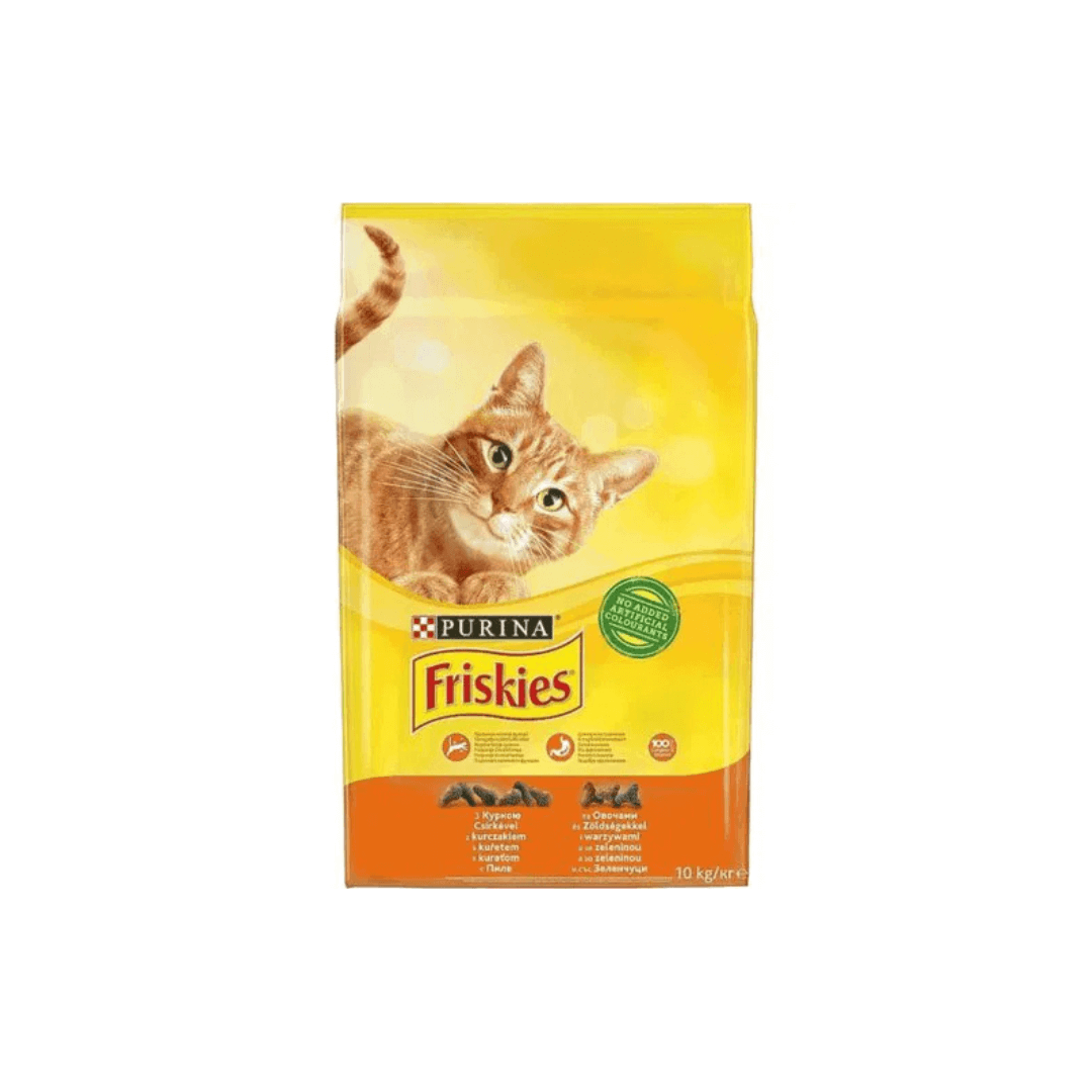 Friskies granule za mačke, piletina 10kg