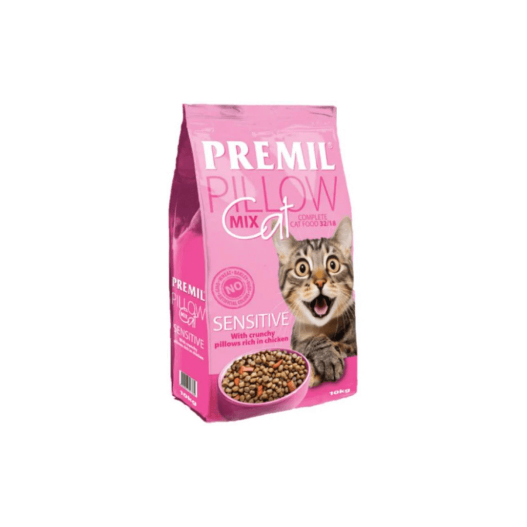 Premil Pillow Mix Cat Sensitive 10kg