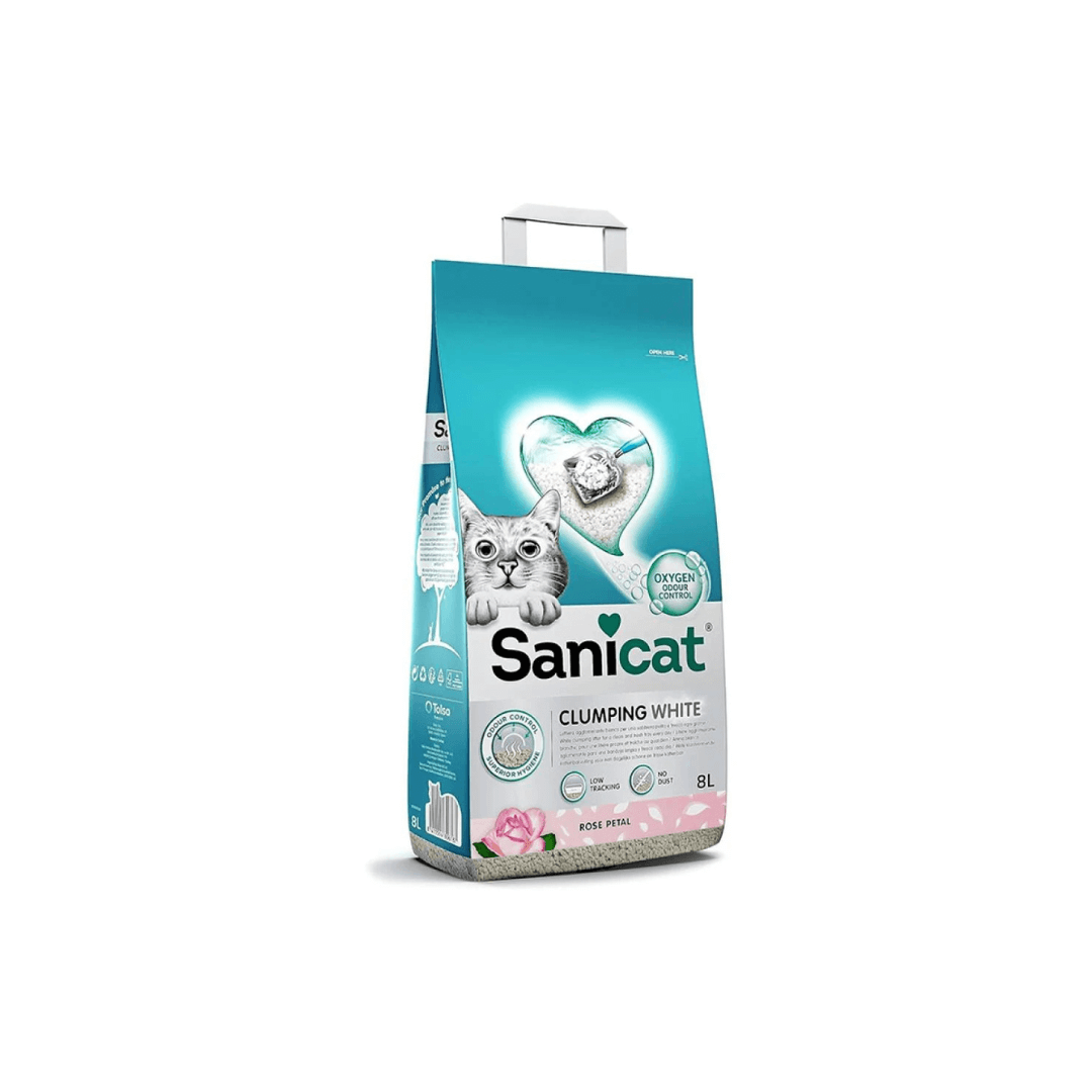 Sanicat Clumping White 8L