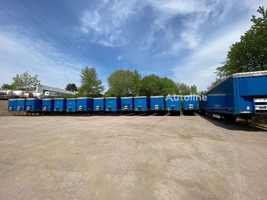 Schmitz Cargobull SCB*S3T, EDSCHA, Liftachse, XL Code poluprikolica sa kliznom ceradom