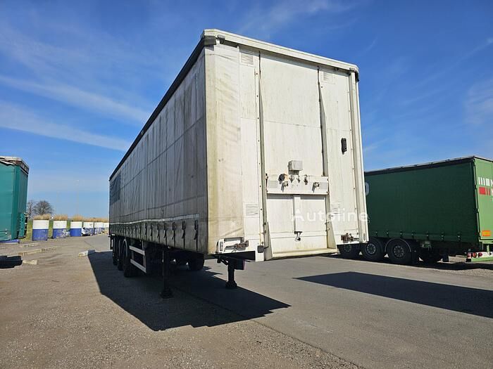 Burg BPO12-27 SRNXX|SPECIAL TRAILER FOR GAS CONTAINERS| 2 STEERING AX poluprikolica sa kliznom ceradom