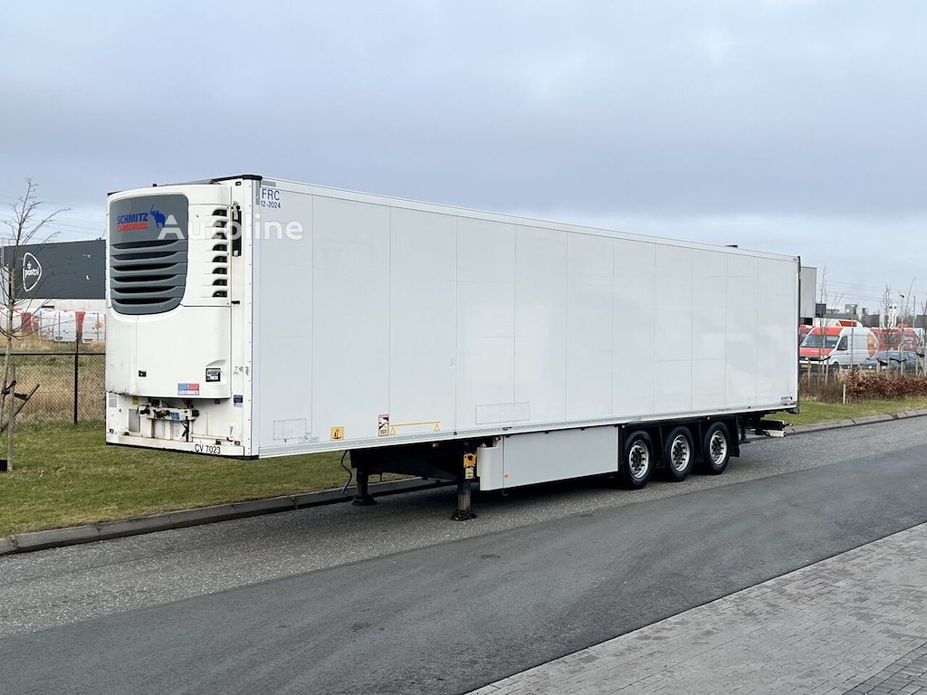 Schmitz Cargobull 3 - assige Koeloplegger Meat / Pallet box poluprikolica hladnjača