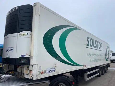 Gray & Adams and Frigo carrier Vector 1850 MT, BPW, drum poluprikolica hladnjača