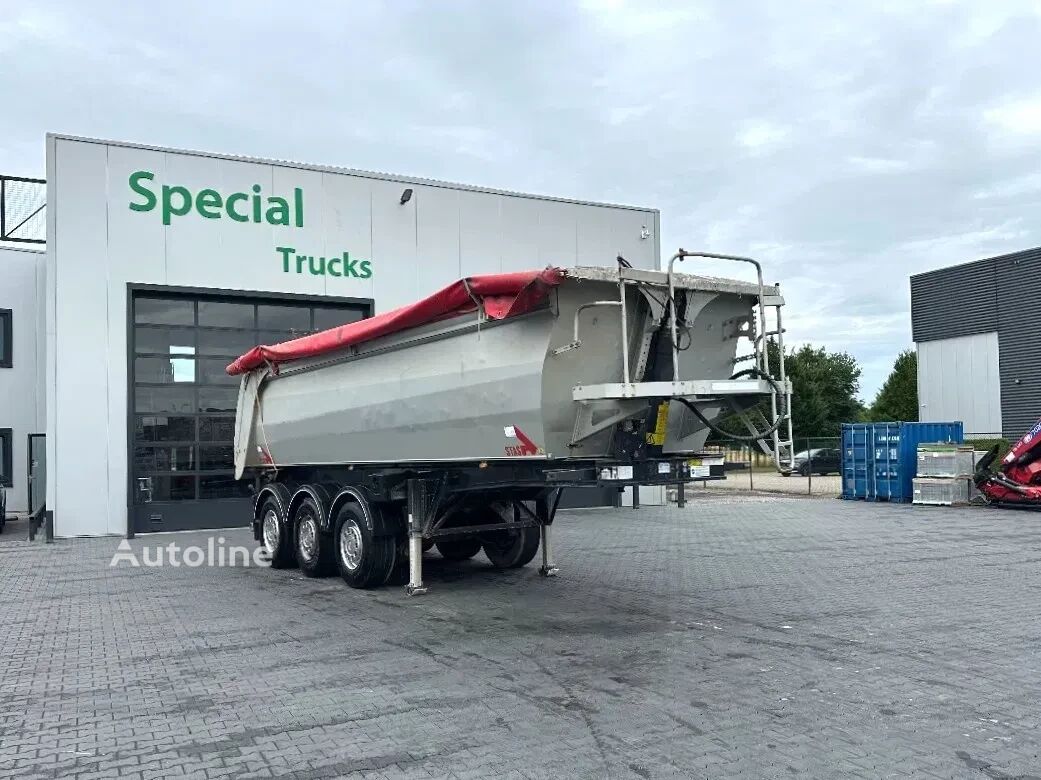 Stas Kipper trailer / Aluminium Chassis / Aluminium Kipper / Lift axl poluprikolica kipera