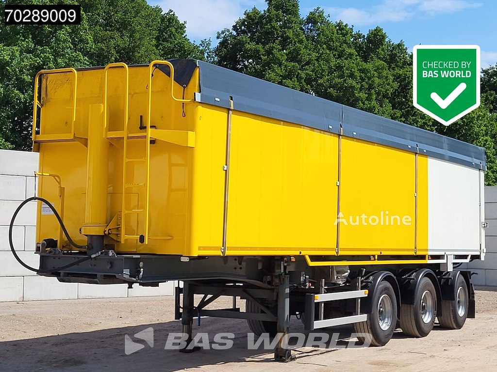 Bulthuis TATA 23 3 axles 58m3 3 Comp. Lift+Lenkachse TÜV 06-26 poluprikolica kipera