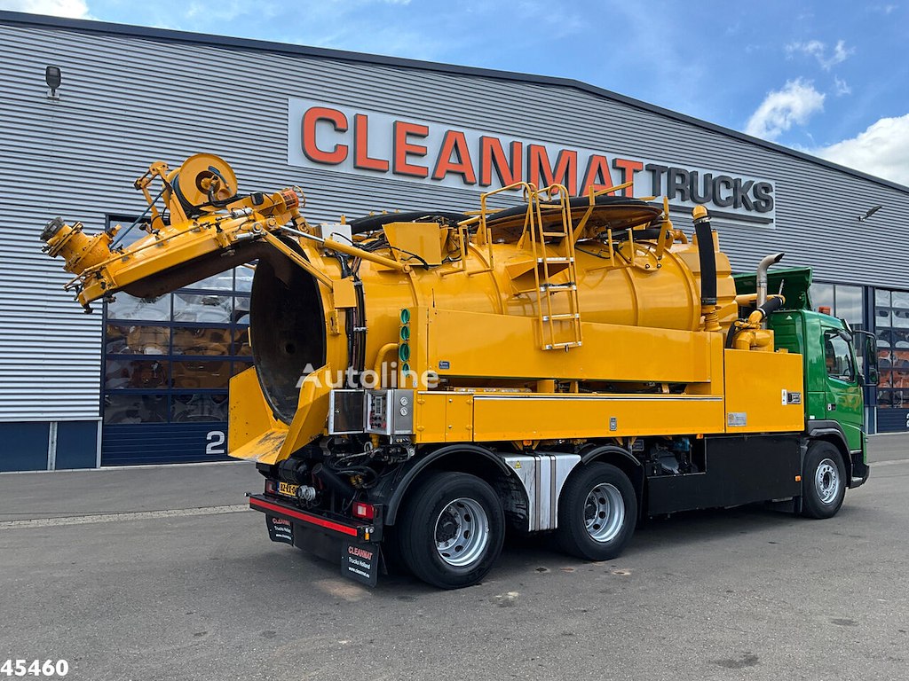 Volvo FMX 420 6x4 Wiedemann 12m³ Combi kolkenzuiger autofekalac