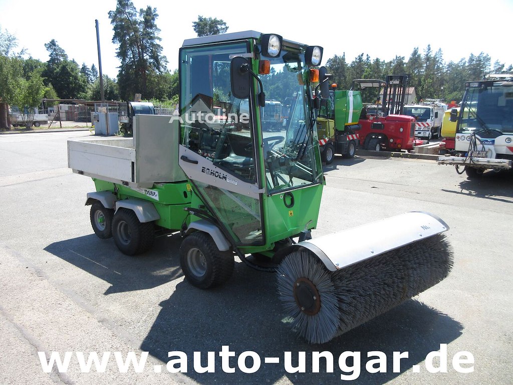 Egholm Nilfisk 2100 Powerflex 4x4 Kipper AHK Hydraulik Bürste Winterdie univerzalna komunalna mašina