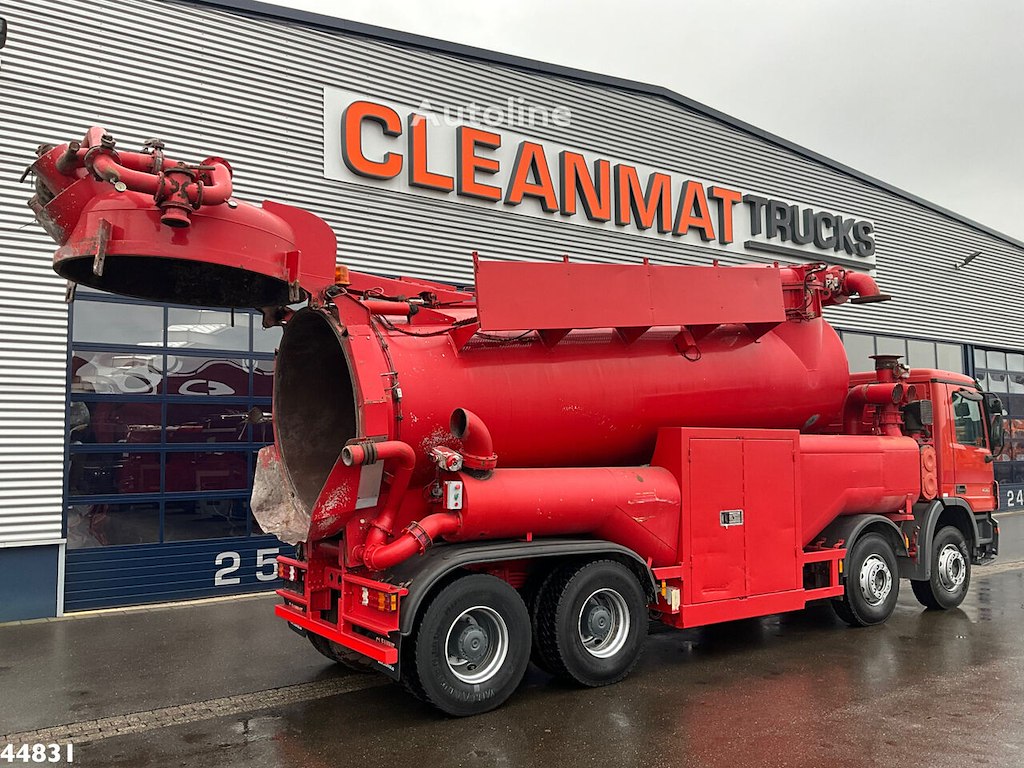 Mercedes-Benz Actros 4141 8x4 RVS Naaktgeboren drogestoffen Just 99.291 km! autofekalac