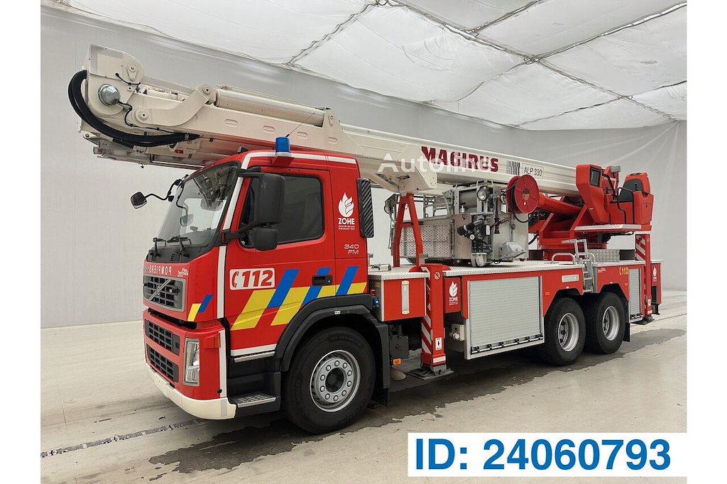 Volvo MAGIRUS ALP330 - FM 340 - 6x4 vatrogasno vozilo