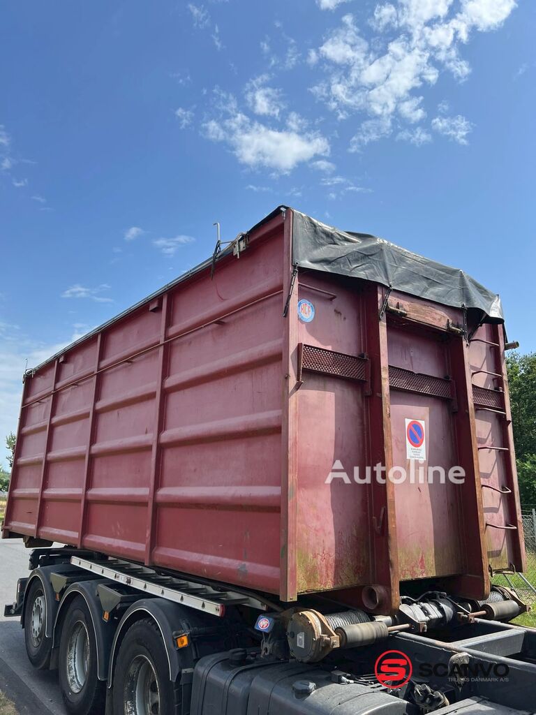 HC-Container 6450mm ca. 35m3 med net og kranudskæring karoserija kipera