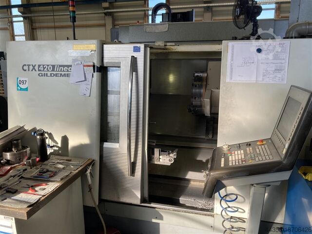 CNC centar za okretanje
Gildemeister CTX 420 V 3