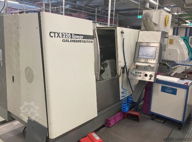 CNC centar za okretanje
Gildemeister CTX 320 linear V 3