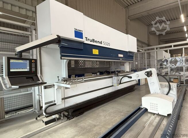 PRITISNITE KOČNICU
TRUMPF TruBend 5320 inkl. Bendmaster from Year 2009. Price:155.000,-euro