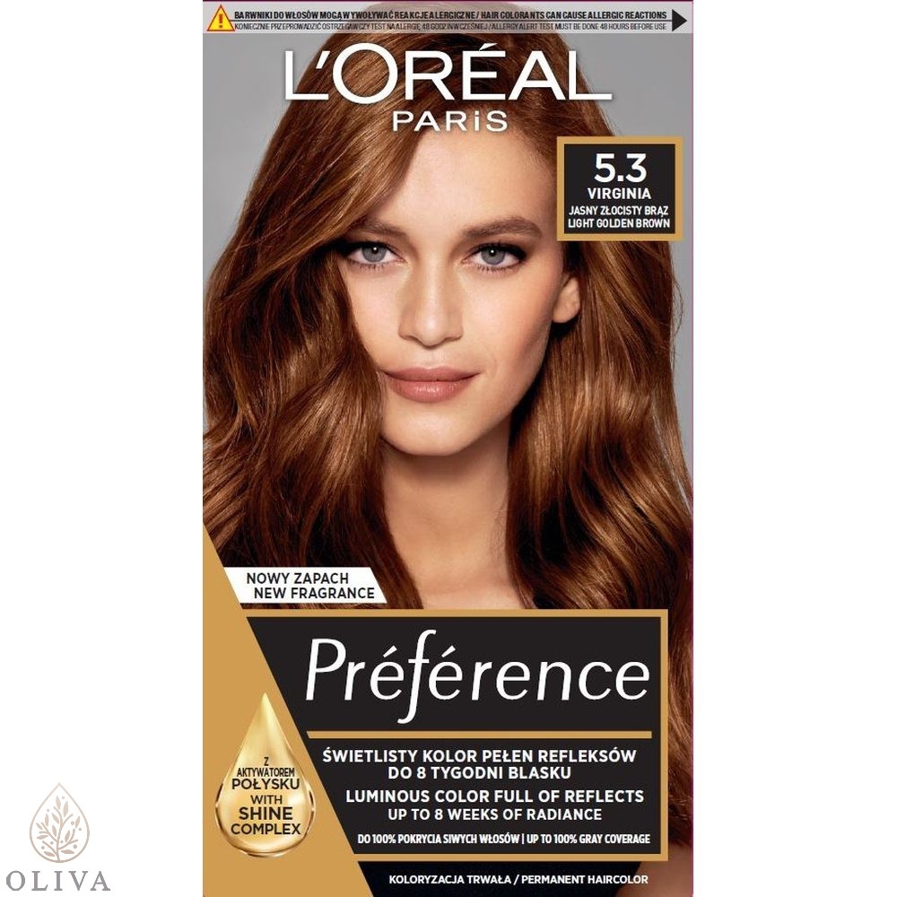 L'OREAL PARIS PREFERENCE 5.3 BOJA ZA KOSU
