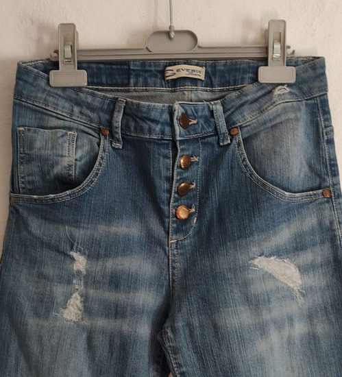 Original EVERIS Jeans cepane i krpane