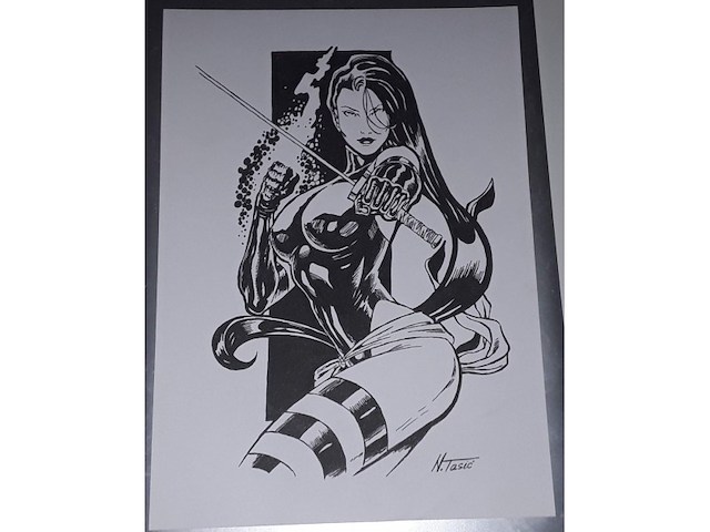 Crtez na hamer papiru 30 x 21,5 cm. - Marvel