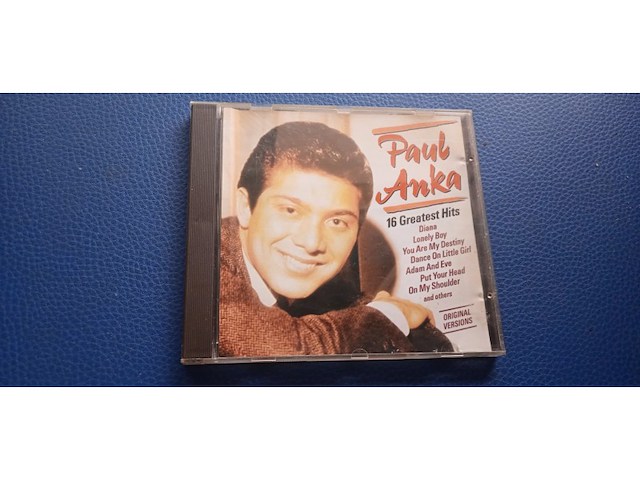 Paul Anka - 16 greatest Hits, original