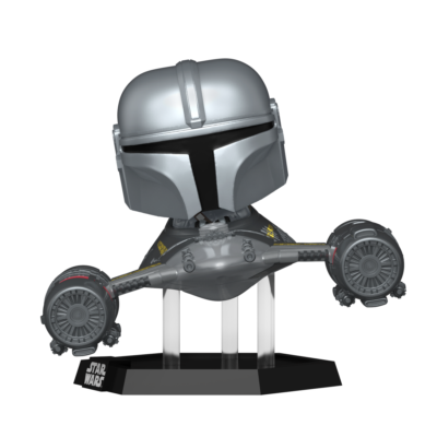 Funko POP! SUPER DELUXE Figurica - Ride, The Mandalorian, The Mandalorian and N-1 Starfighter, Season 9