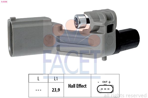 Senzor radilice FACET 9.0598