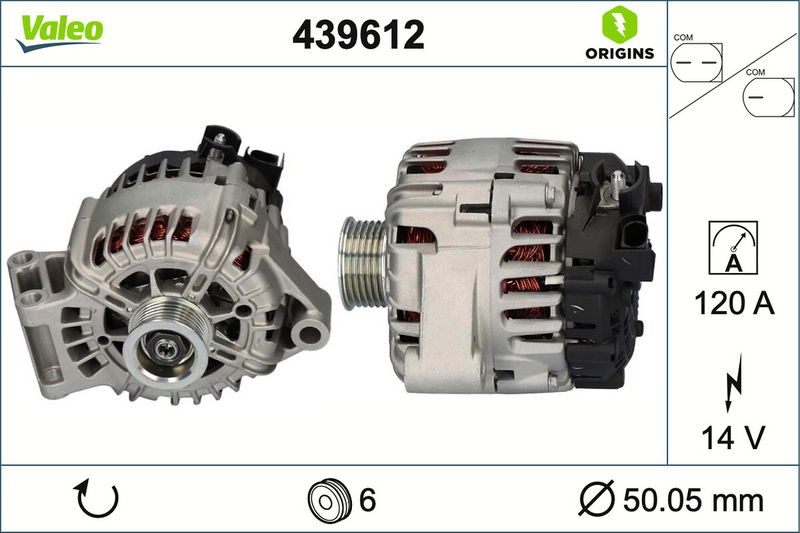 Alternator VALEO 439612