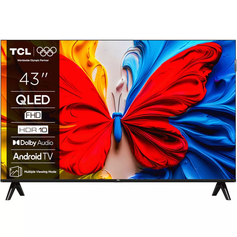 Televizor TCL 43S5K/QLED/43″/Full HD/60Hz/Android TV/crna
