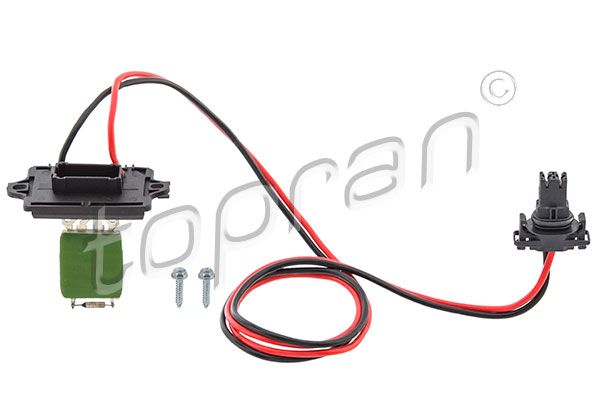 Reostat, ventilator kabine TOPRAN 701 809