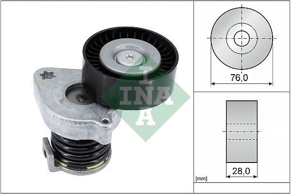 Španer, pk kaiš Schaeffler INA 534 0370 10