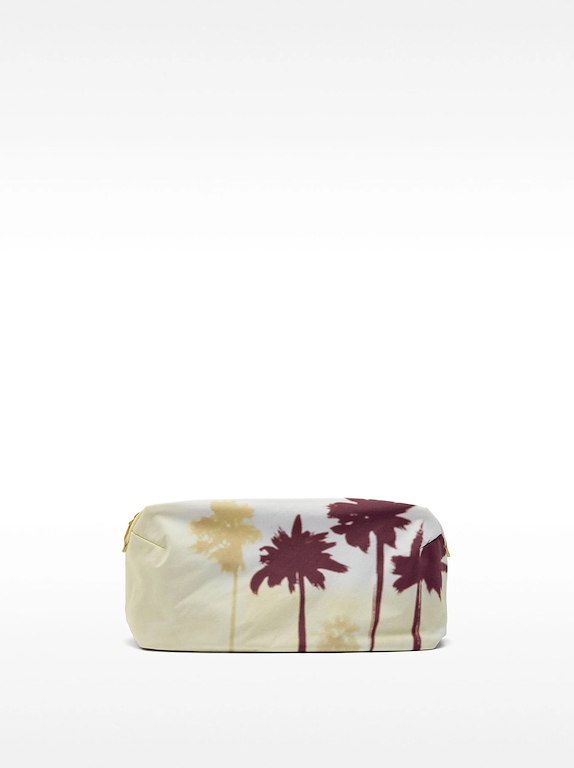 MAXI PRINTED NYLON TOILETRY BAG