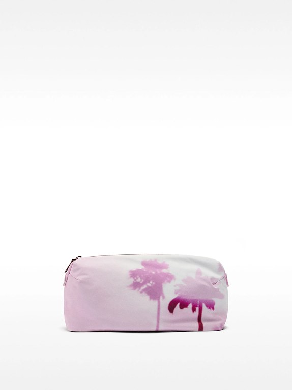 MAXI PRINTED NYLON TOILETRY BAG
