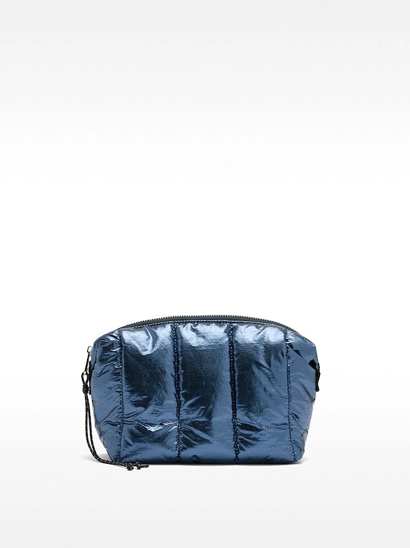 METALLIC TOILETRY BAG