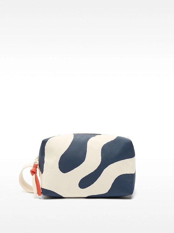 PRINTED NYLON TOILETRY BAG