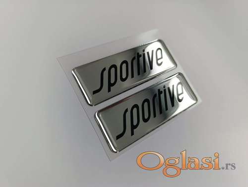 Sportive stiker oznaka za auto