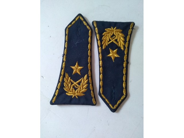 EPOLETE GENERAL MAJOR ZA SVEČANU UNIFORMU JNA