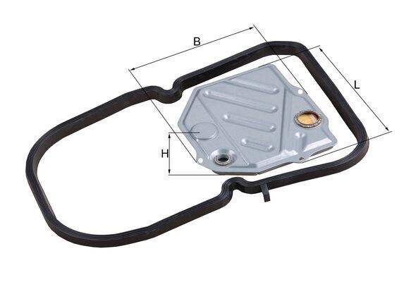 Hidraulični filter, automatski menjač MAHLE HX 46D2