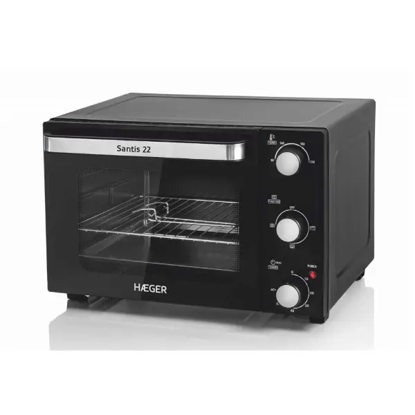 Mini pećnica sa tajmerom 22l Haeger HEOV-22B.032A