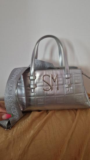 Steve Madden torbica silver