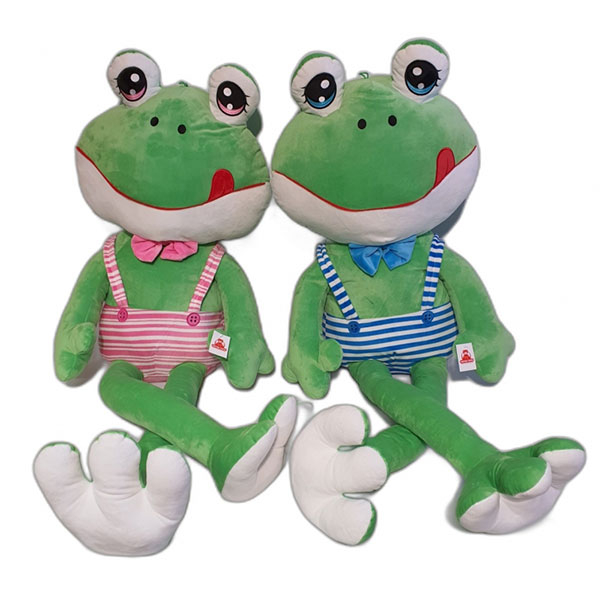 Plišana žaba Dino/Dana 100cm 2ass 21P19/100